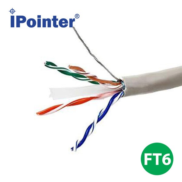 IPointer CAT6 FT6 1000FT White Cable (ACC-CAB-CAT6-FT6-1000TWH)