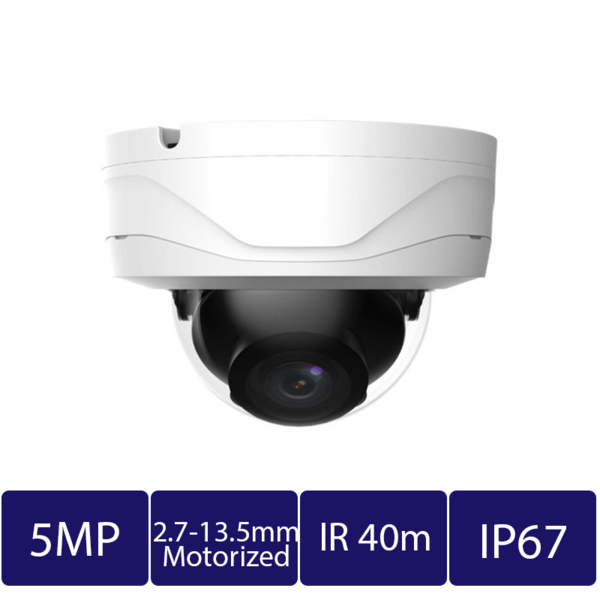 5MP IR Vari-focal Dome Network Camera