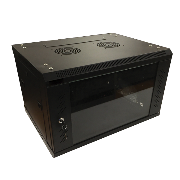 Wall Mounted Server Cabinet 6U, WxDxH(24.5''x22.5''x15.5'')(DLB-07-6606B)