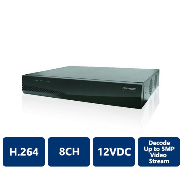 Hikvision 8-Channel, 120VAC High Definition Video Decoder(DS-6408HDI-T)