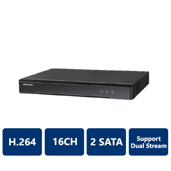Hikvision Video Server, 16-Channel, H.264, Dual Stream(DS-6716HQHI-SATA)