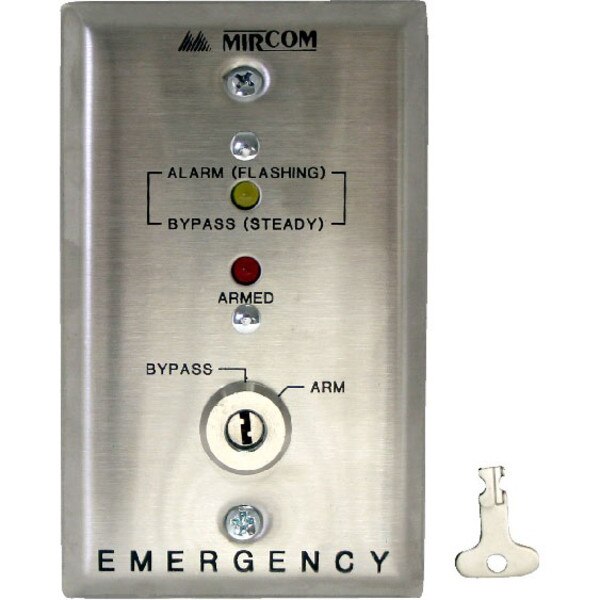 Mircomâ€™s DA-100A Door Alarm Station provides peripheral exit security ...